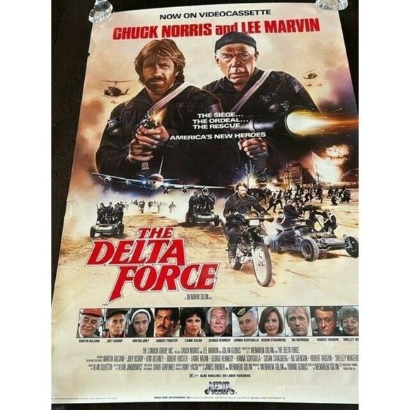 Fox | Art | Movie Theater Cinema Poster Lobby Card 986 Delta Force ...